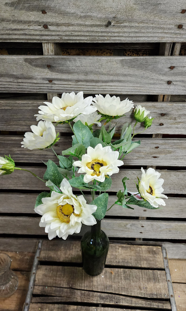 Cream Sunflower Bush – Florist Wreath Supply